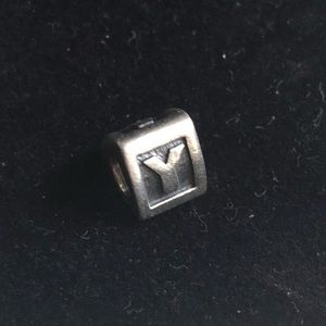 Pandora | Jewelry | Pandora Retired Charm Letter Y | Poshmark